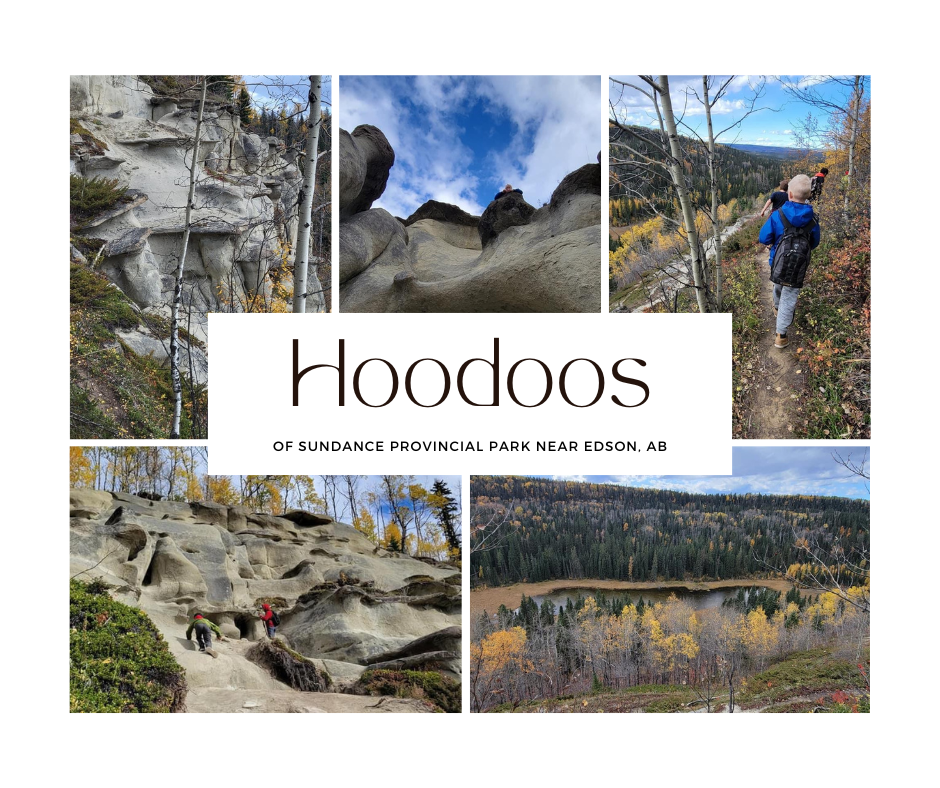 Hoodoos of Sundance Provincial Park near Edson, Ab - Rachel Matthews